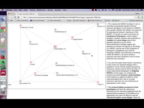 A new mapping tool: useful for research purposes – Jenny Connected