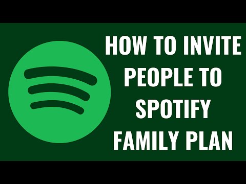 How to Invite People to Spotify Family Plan