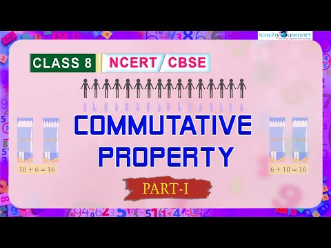 Rational Numbers | Commutative Property for whole numbers - Part 1| #class8 #chapter1 #maths