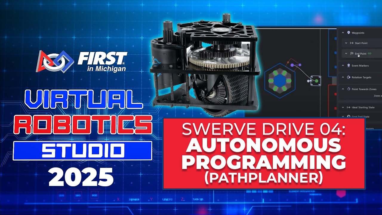 VRS Swerve Drive 05: Autonomous Programming (PathPlanner)