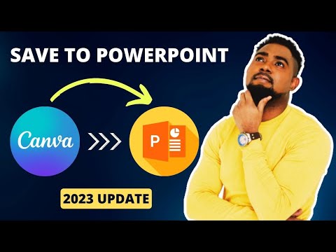 How to Save A Canva Presentation To PowerPoint | Canva Tutorial For Beginners