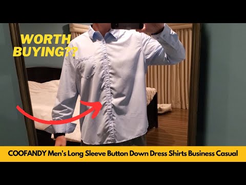 COOFANDY Long Sleeve Button Down Dress Shirts Business Casual Wrinkle Free Untucked Worth Buying?