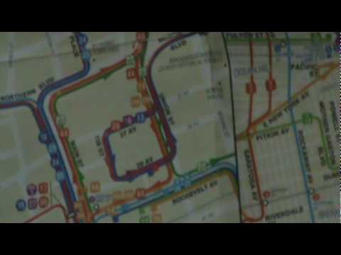 The Queens Bus Map