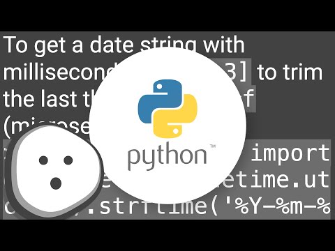 Format a datetime into a string with milliseconds