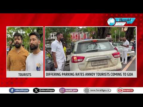 Differing Parking Rates annoy tourists coming to Goa