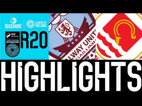 SSE Airtricity Men's Premier Division | Round 20 | Galway United 3-1 St Patrick’s Ath | Highlights