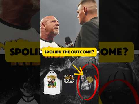 Is Goldberg About to Squash Gunther?