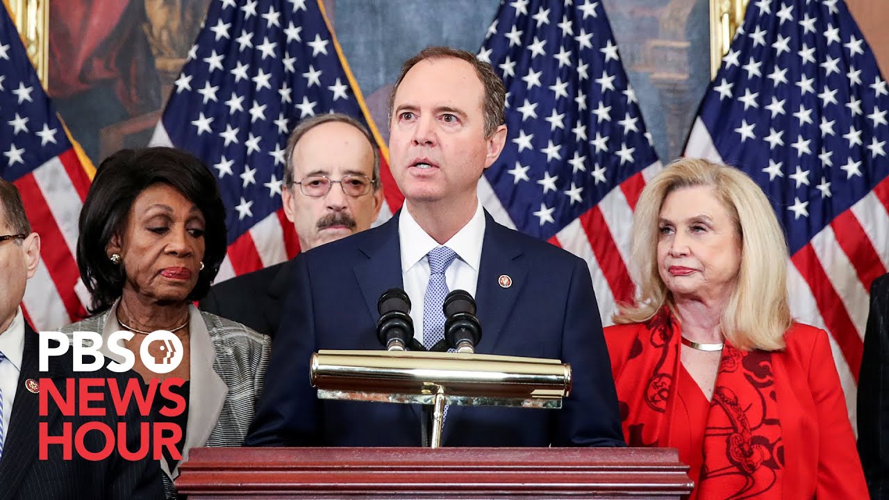 WATCH: House Democrats unveil articles of impeachment against Trump