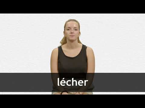 English Translation of “LÉCHER” | Collins French-English Dictionary