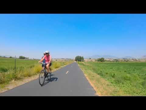 Spanish Fork River Trail - Bike Ride - Spanish Fork, Utah, USA