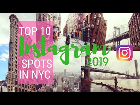 NYC GUIDE: FAMOUS 10 Instagram Spots in New York 2019