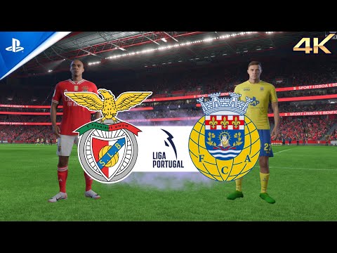SL Benfica - FC Arouca | LIGA PORTUGAL 23/24 | PS5 4K