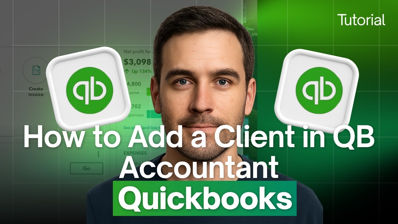 How to Add a Client in QuickBooks Online Accountant | QuickBooks Tutorial 2026