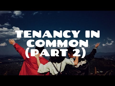 Tenancy in Common (Part 2) | Land Law