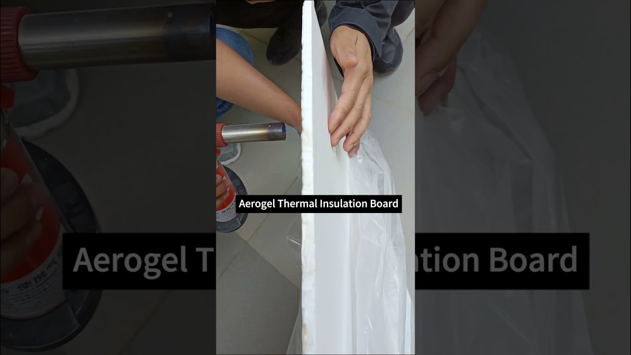 Aerogel Thermal Insulation Board #insulation #aerogel #1000℃ #customization #ecofriendly #factory