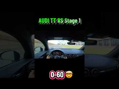 Audi TT RS Stage 1 — Launch Control 0-60. @IEtuned #audi #ttrs #cars #audittrs #launchcontrol
