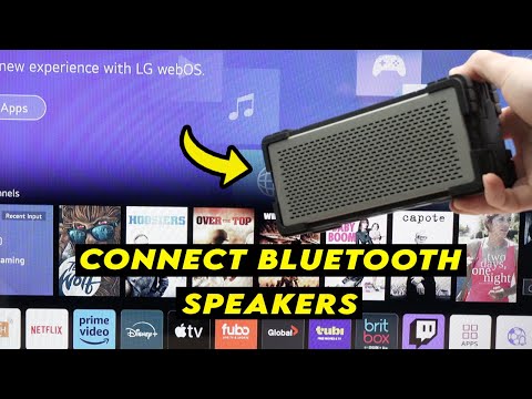 LG Smart TV: How to Connect a Bluetooth Speaker or Soundbar