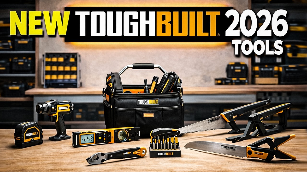 NEW Toughbuilt Tools in 2026 - You Should Check Them Out!