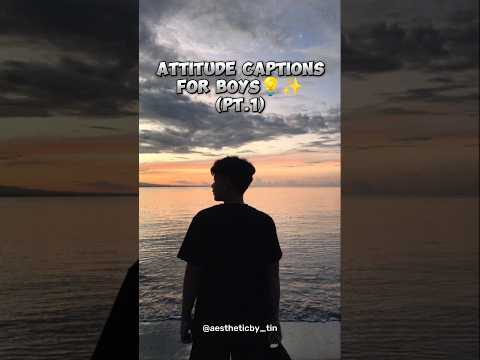 Attitude captions ideas for boys π‘ #ytshorts #shorts #viral #captionforboys #captions
