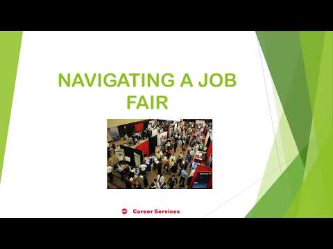 UIC Career Services - Navigating a Job Fair