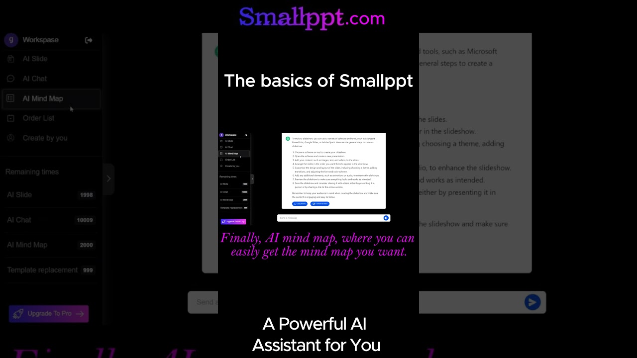 The basics of Smallppt #aitools #coding #presentation