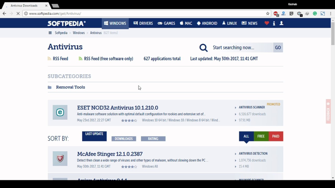 How to download software from softpedia