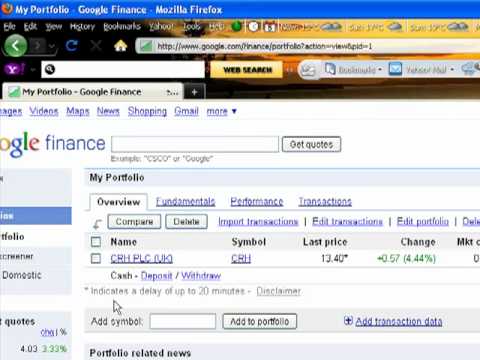 Google Finance Watchlist.mp4