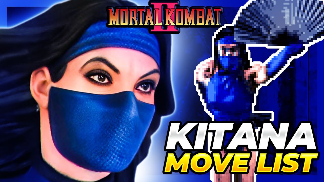 KITANA MOVE LIST - Mortal Kombat II (MK2)