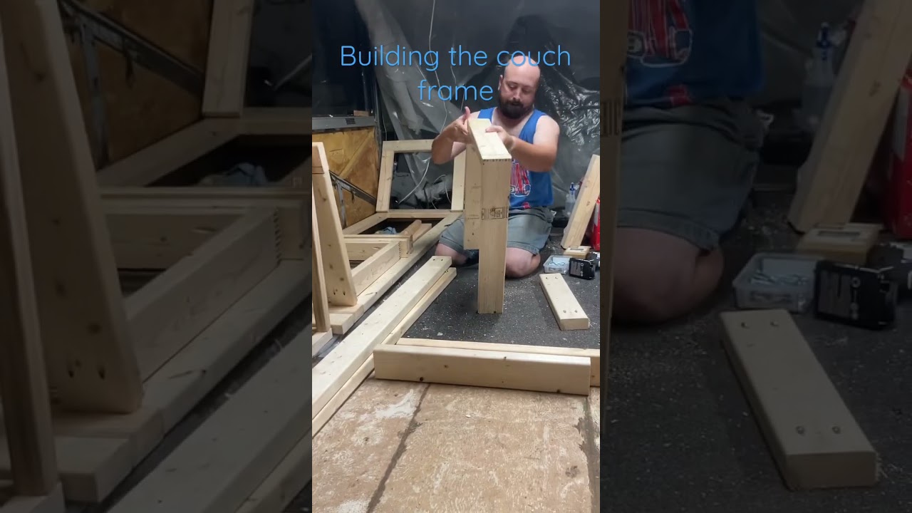 Building the couch frame