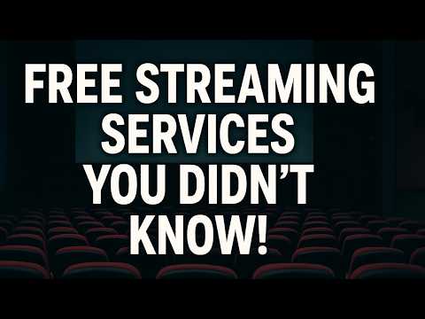 Top 7 Free Streaming Services For Movies, Series & Anime (Part #2 - Even More Great Stream Options!)