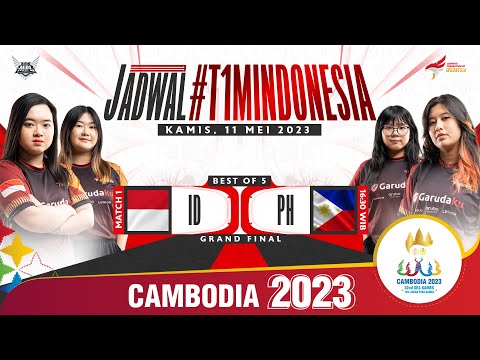 MLBB SEA Games Kategori Wanita | Hari 2 | Fase Grand Final | INA vs PHI Game 1