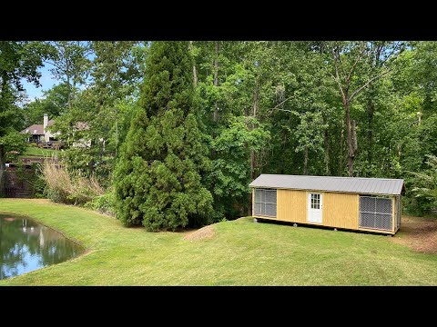 12x28 Deluxe 6 Run Dog Kennel - Walkthrough
