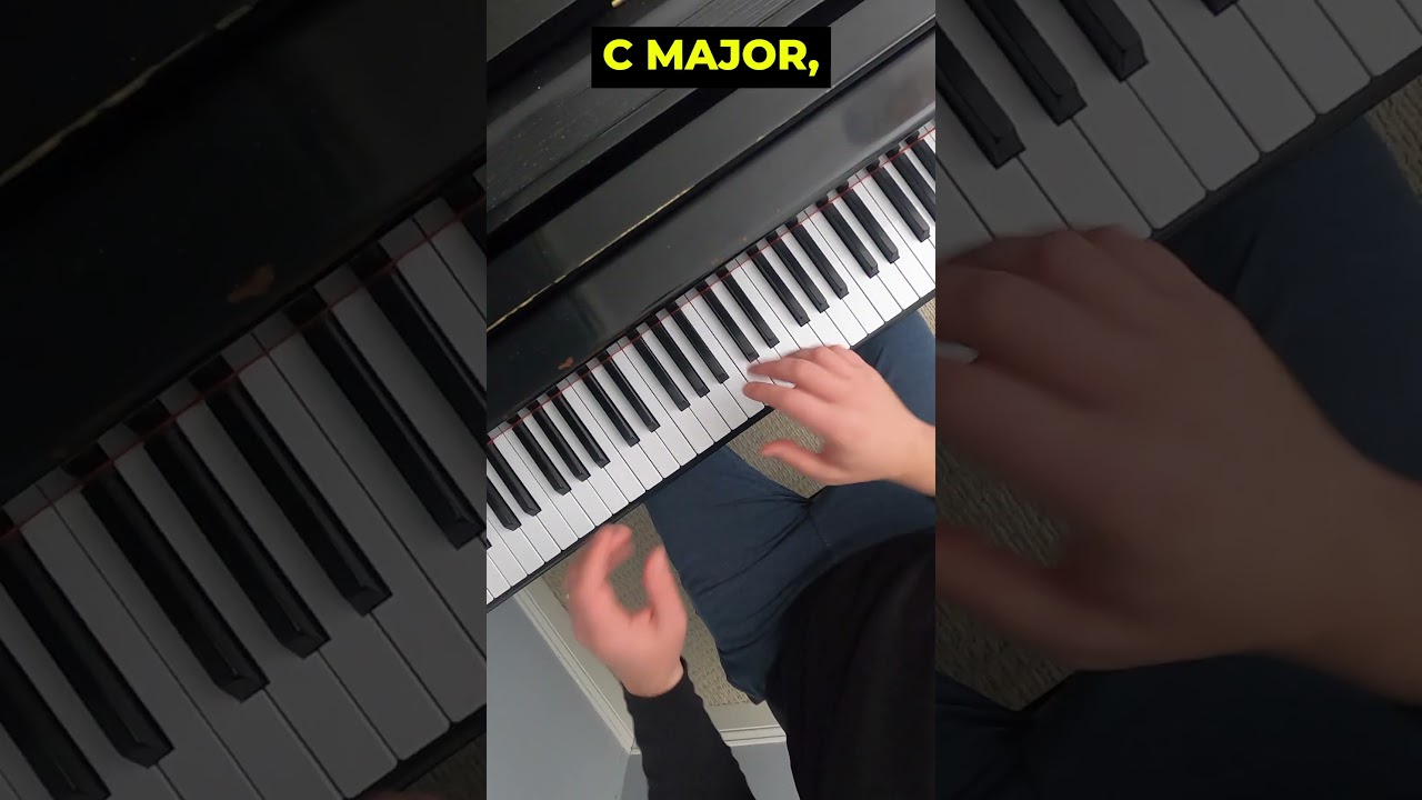 How to Transition (Modulate) Between Keys on Piano #shorts #pianotutorial #musictheory