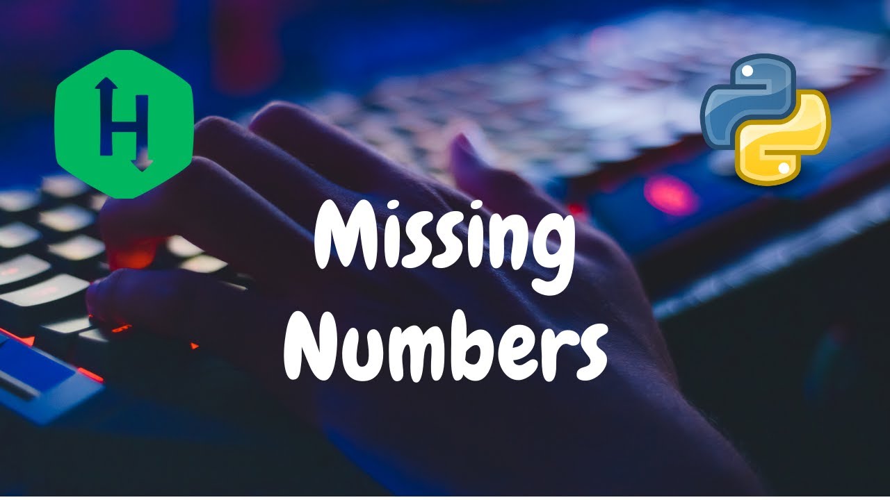 169 - Missing Numbers | Search | Hackerrank Solution | Python