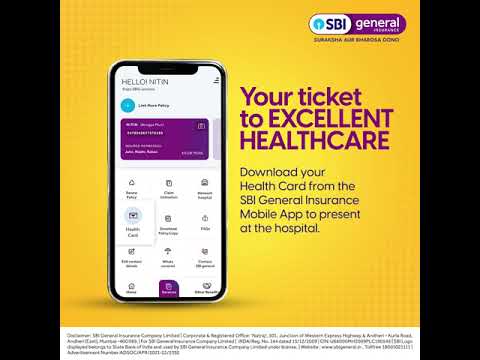 SBI General Insurance | Mobile App Health Card