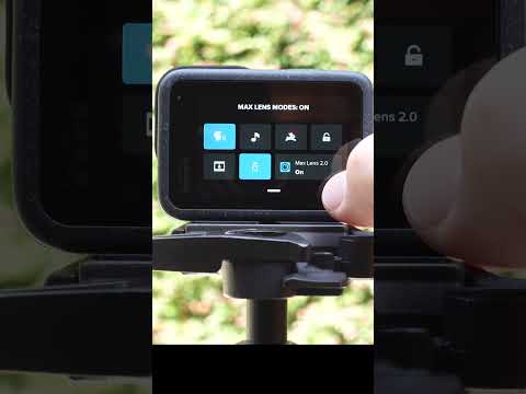 How to select Max Lens Mod 2.0 on GoPro Hero 12 Black & not Max Lens Mod 1.0 by default #gopro