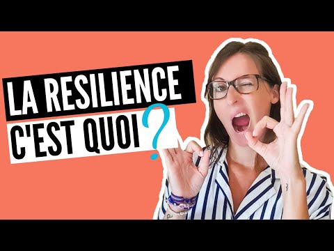 QU'EST-CE QUE LA RÉSILIENCE ?