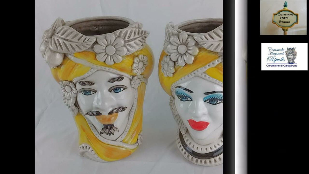 CERAMICHE ARTIGIANALI RIPULLO   TESTE DI MORO 1
