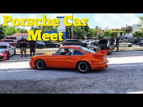 CARS AND COFFEE MIAMI | Parkhaus1 Porsche