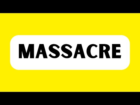 How to Pronounce Massacre Correctly
