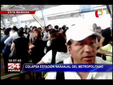 Estaciones del Metropolitano colapsaron por gran cantidad de usuarios (2/2)