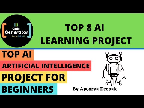 Top 8 AI Project For Begineer | Beginner Project Ideas AI | Code Generator | CG