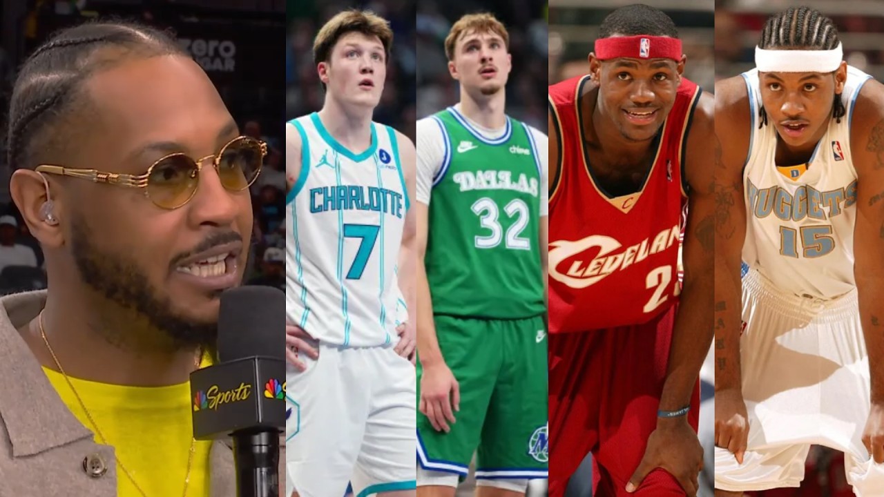 Melo compares Cooper Flagg and Kon Knueppel ROTY race to him and LeBron