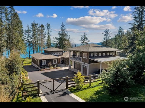 Luxury Live! Custom Built Waterfront Home on San Juan Island