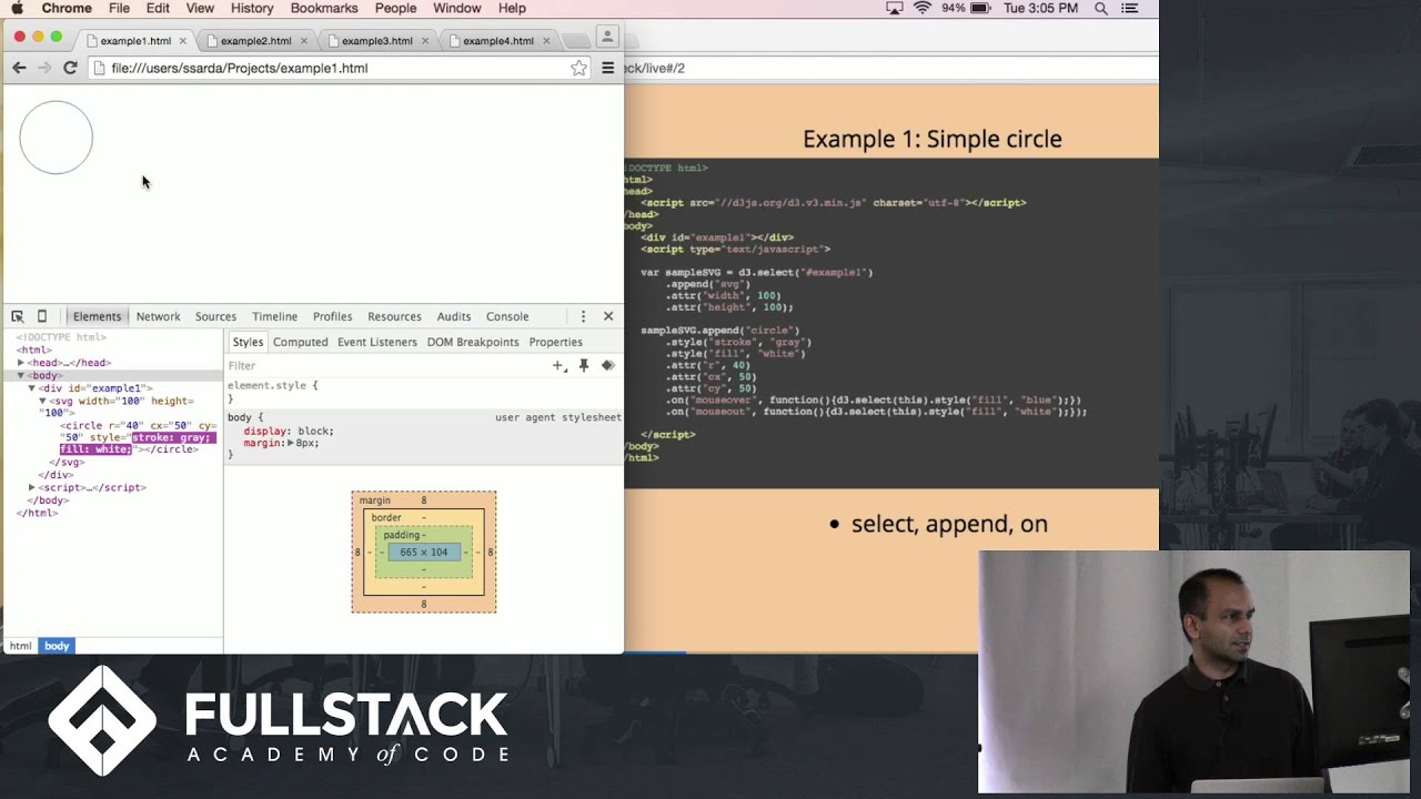 D3.js Tutorial - Learn how to create data-driven documents with D3.js