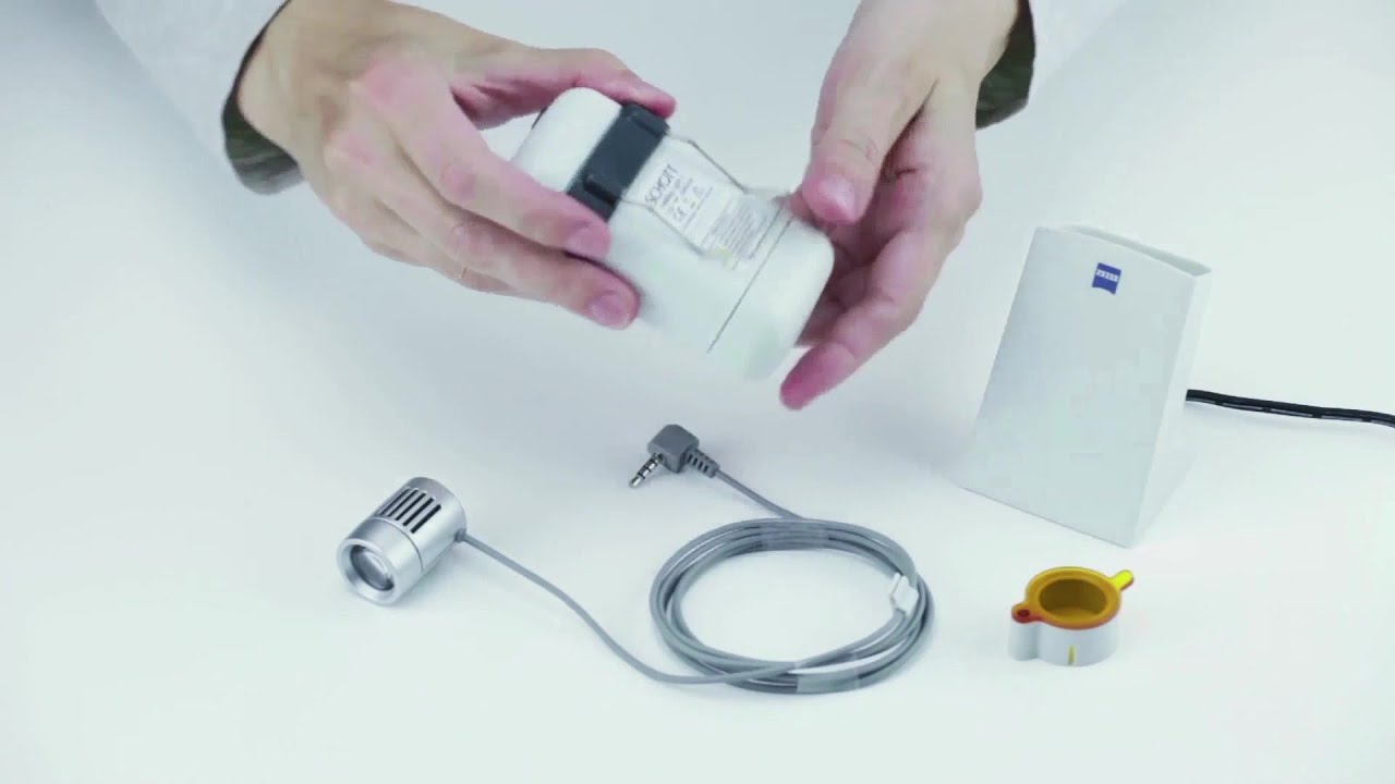 How to set-up the EyeMag Light II