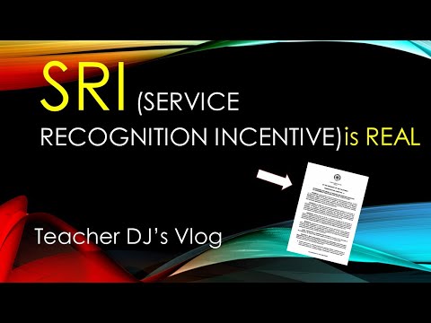 SRI (Service Recognition Incentive) 2020