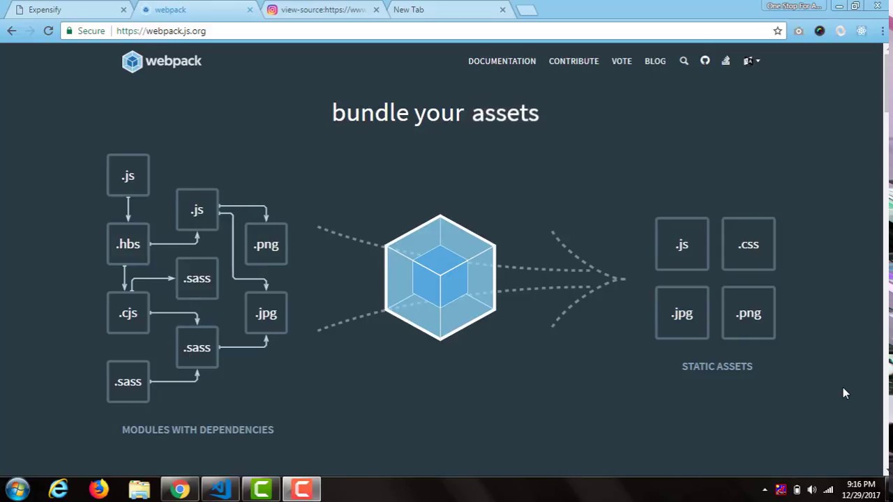webpack 3 setup( React-Redux+Bootstrap+SCSS+POSTCSS+jQuery+Fonts+Images+ HTML+DevServer+ sourcemaps)