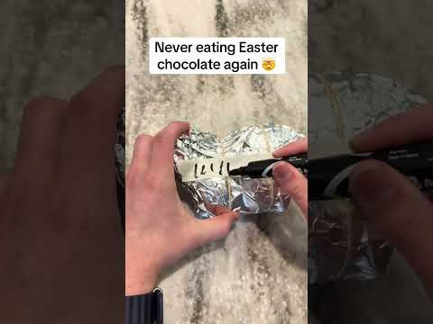 Most people don’t know this about Easter chocolate bunnies #waitforit #noway #safety #lifehacks