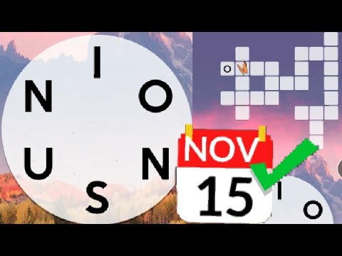 WORDSCAPES DAILY PUZZLE TODAY November 15 answers cheats cheat Answers